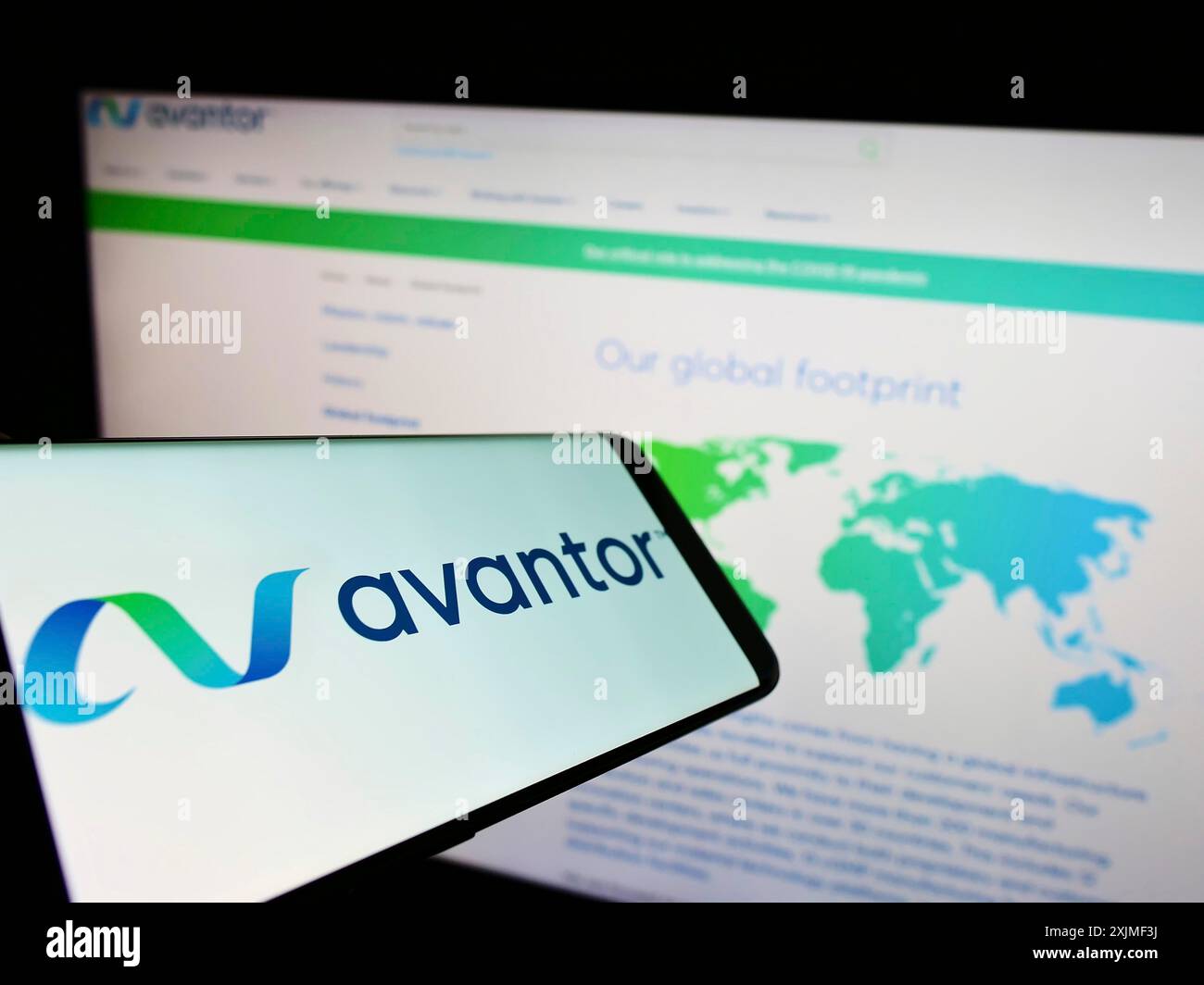 Avantor logo hi-res stock photography and images - Alamy