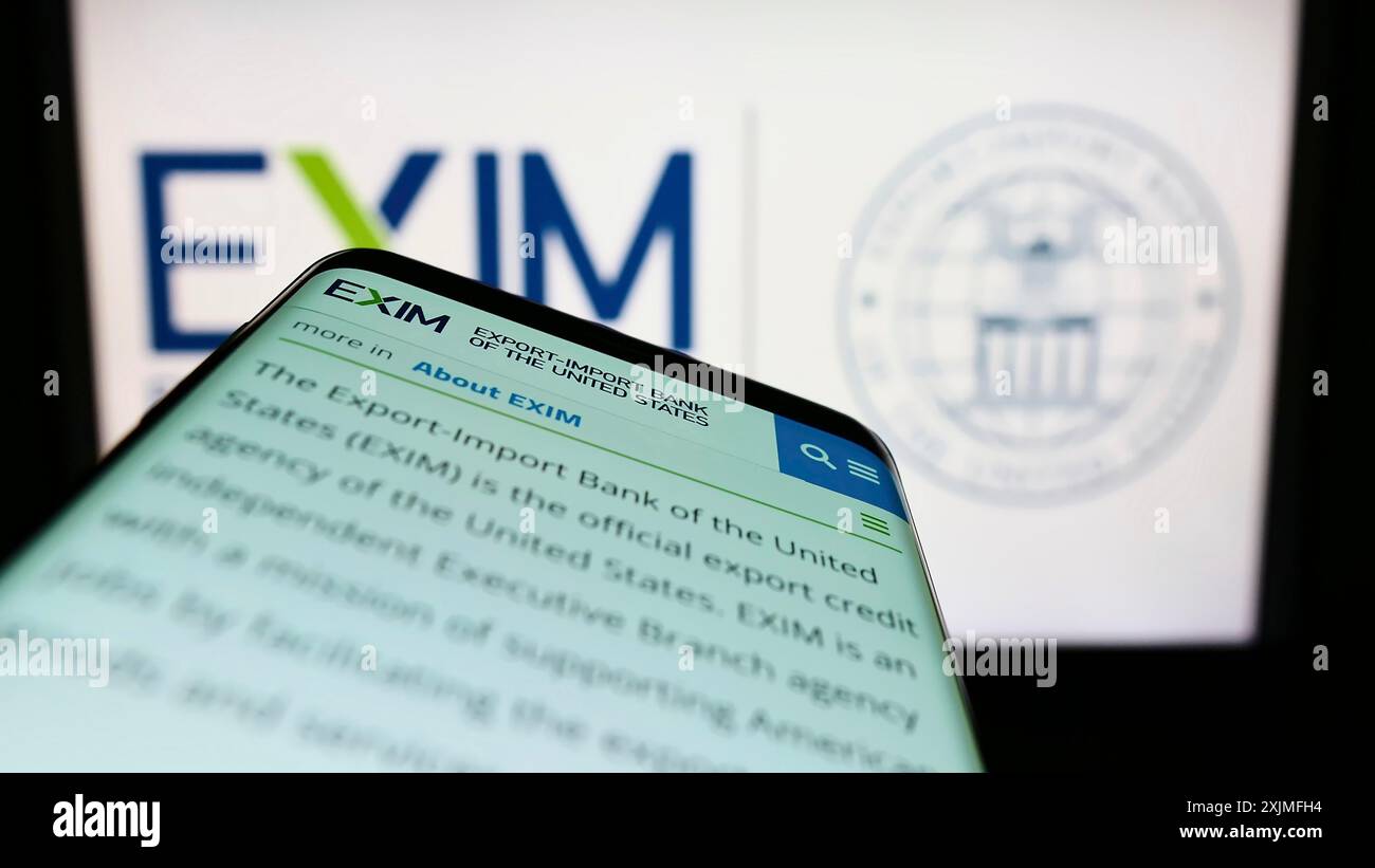 Exim bank logo hi-res stock photography and images - Alamy