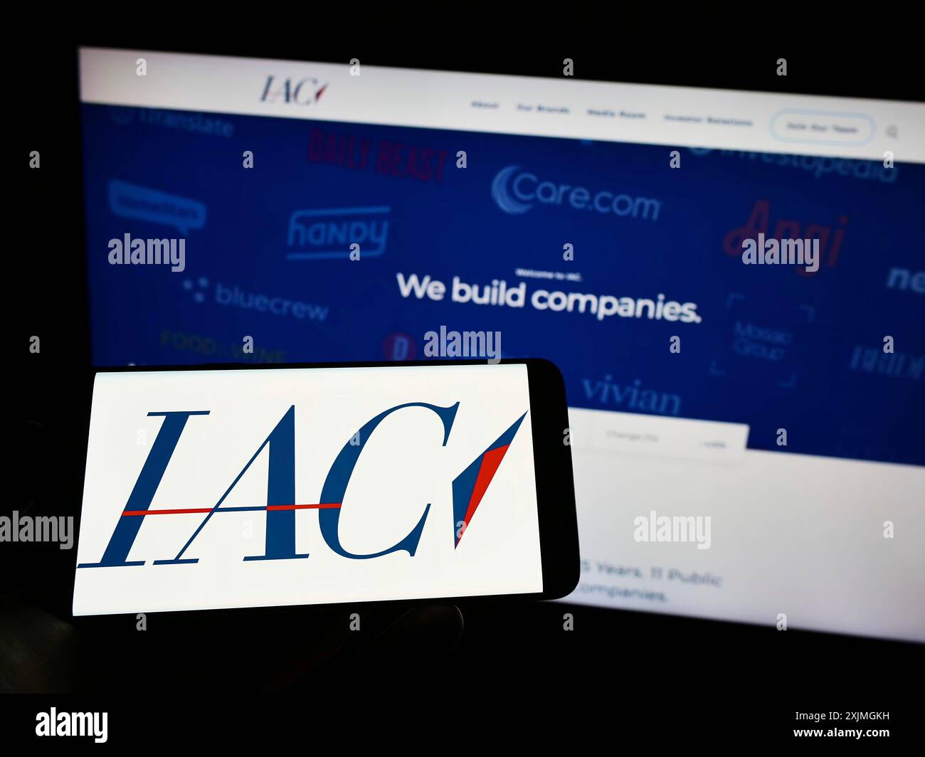 Iac business logo hi-res stock photography and images - Alamy
