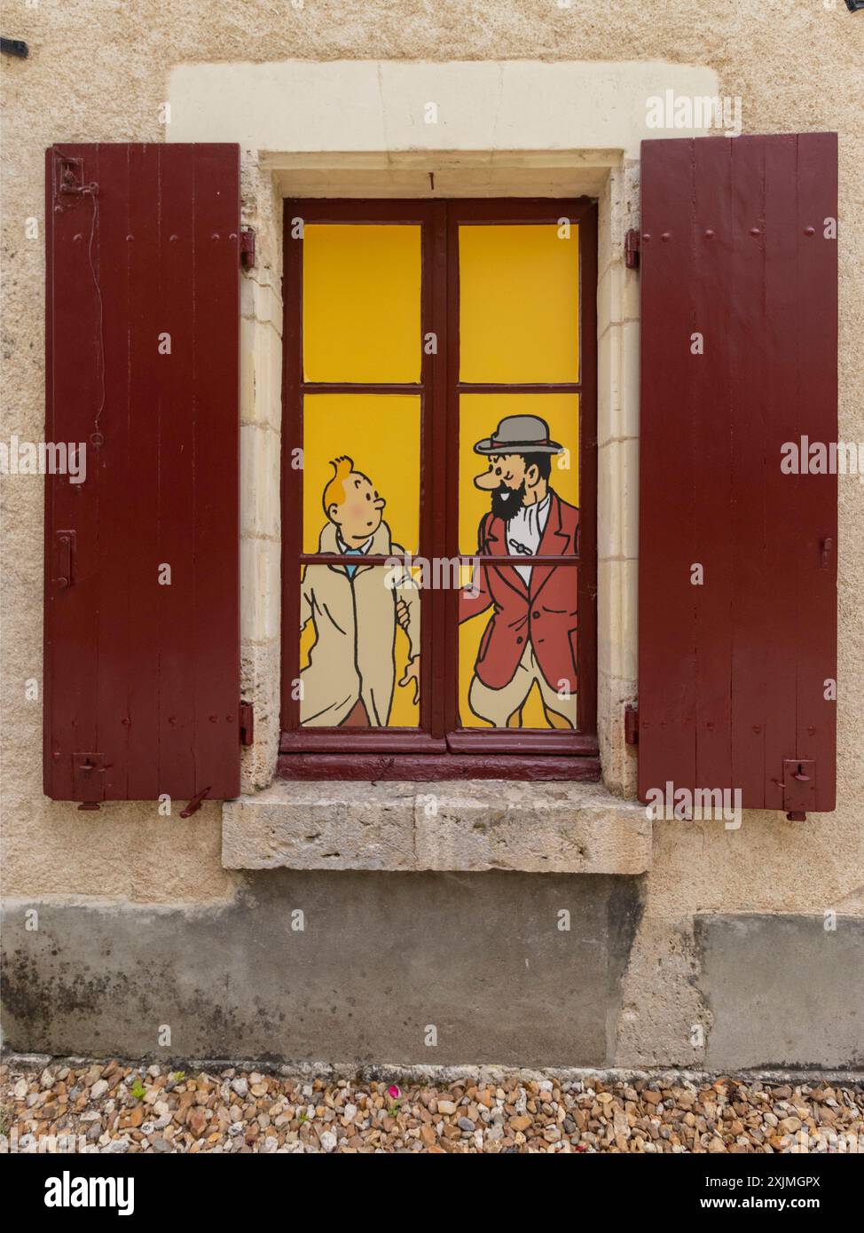 Tintin and captain hadock hi-res stock photography and images - Alamy