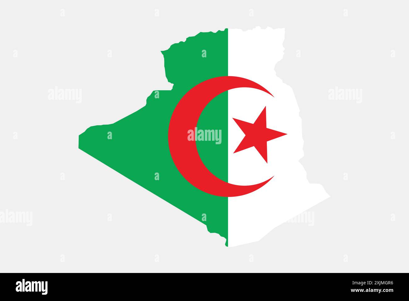 Map of Algerian Stock Vector Image & Art - Alamy