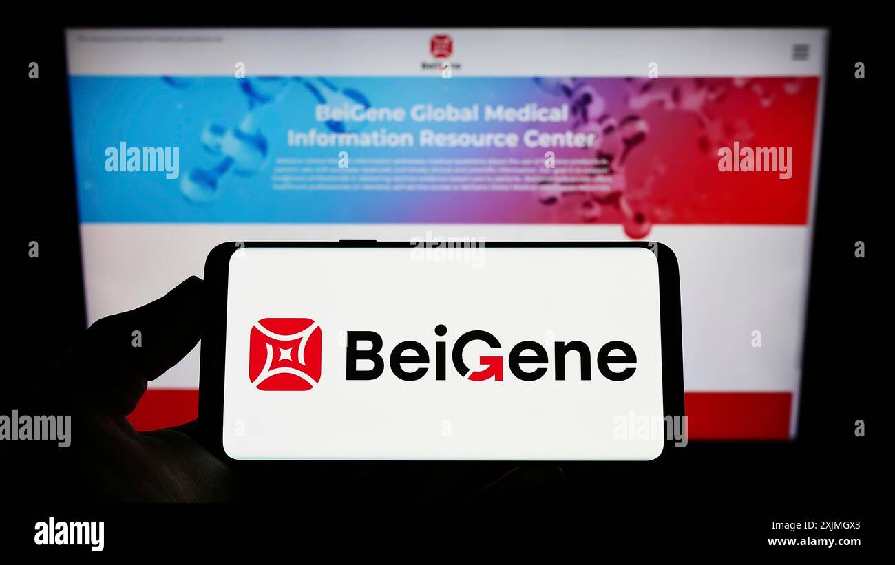 Beigene logo hi-res stock photography and images - Alamy