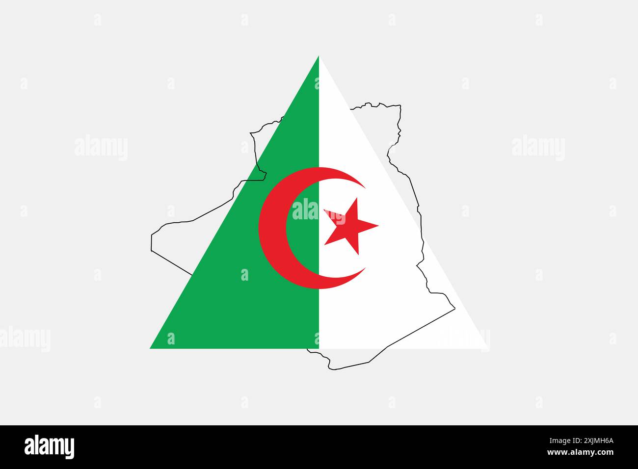 Map of Algerian Stock Vector Image & Art - Alamy