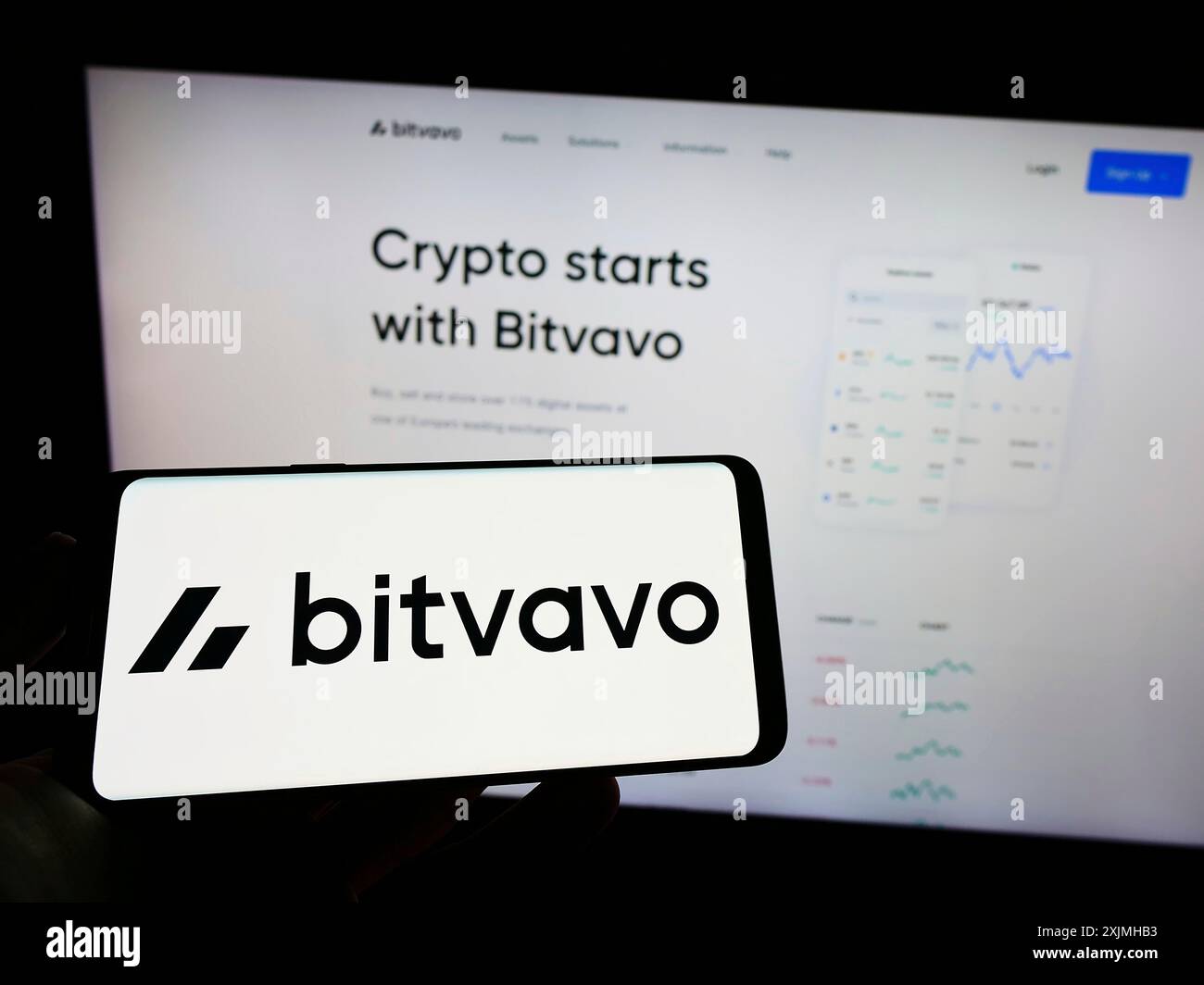 Logo bitvavo hi-res stock photography and images - Alamy