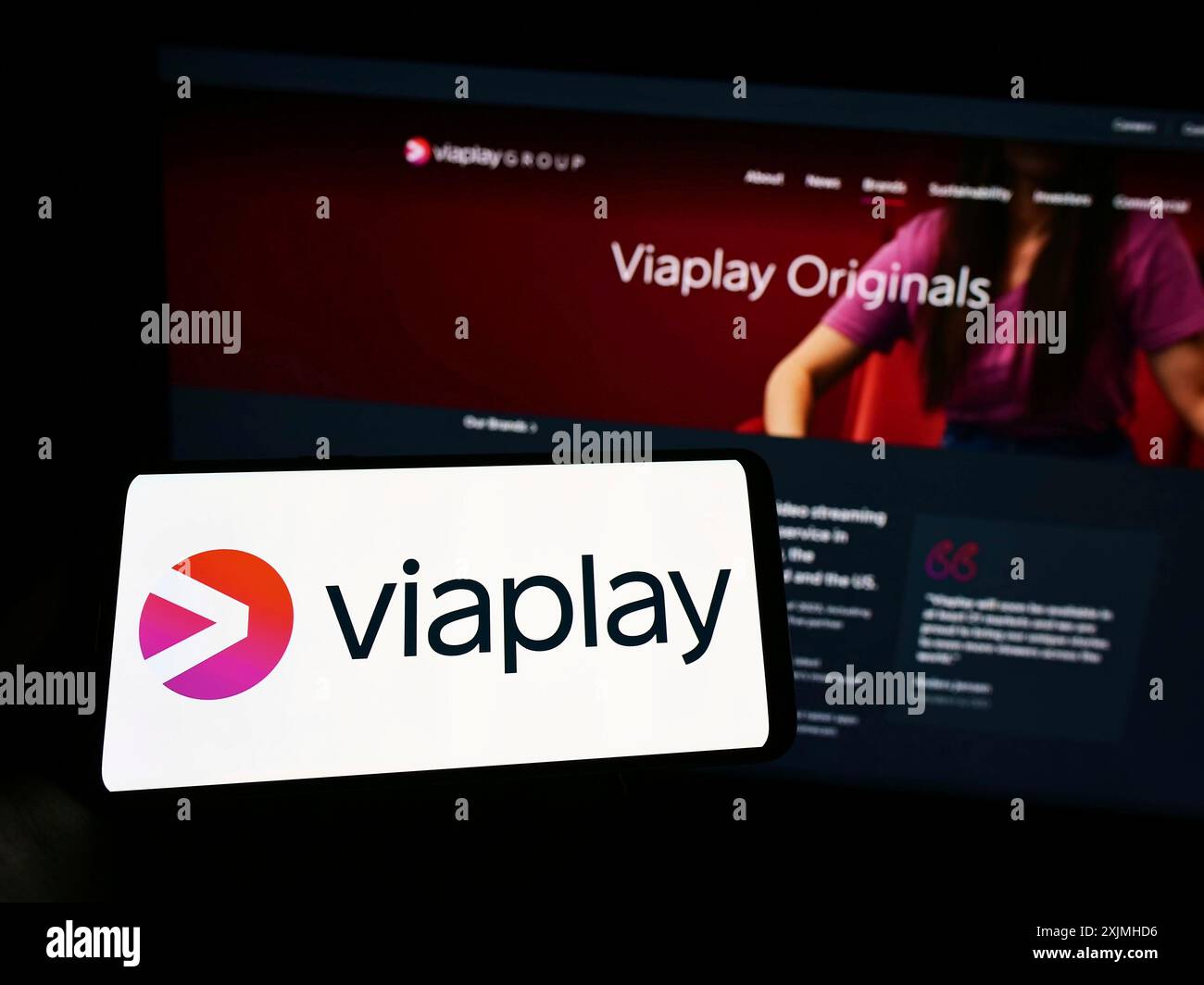 Viaplay logo hi-res stock photography and images - Alamy
