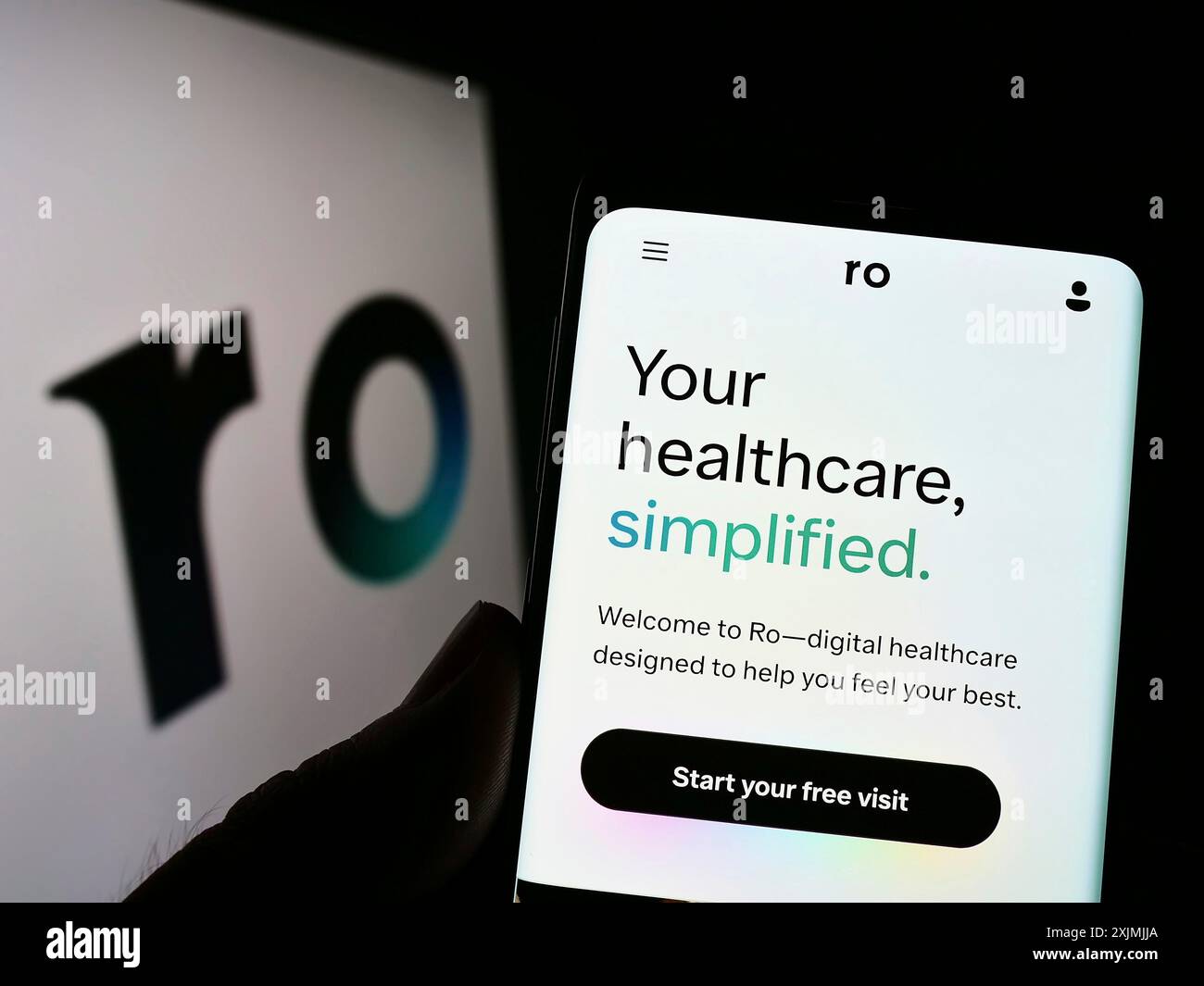 Ro brand logo hi-res stock photography and images - Alamy