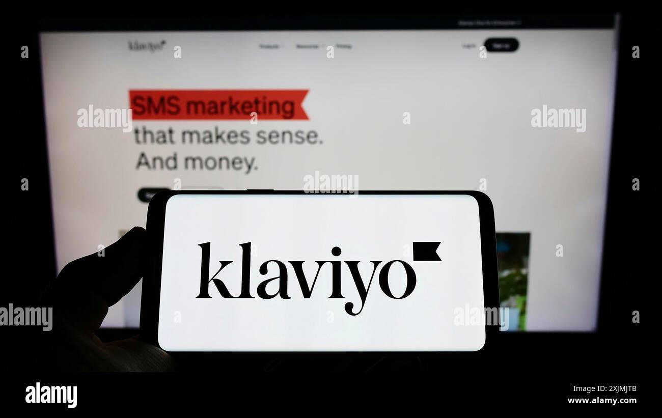 Klaviyo software hi-res stock photography and images - Alamy