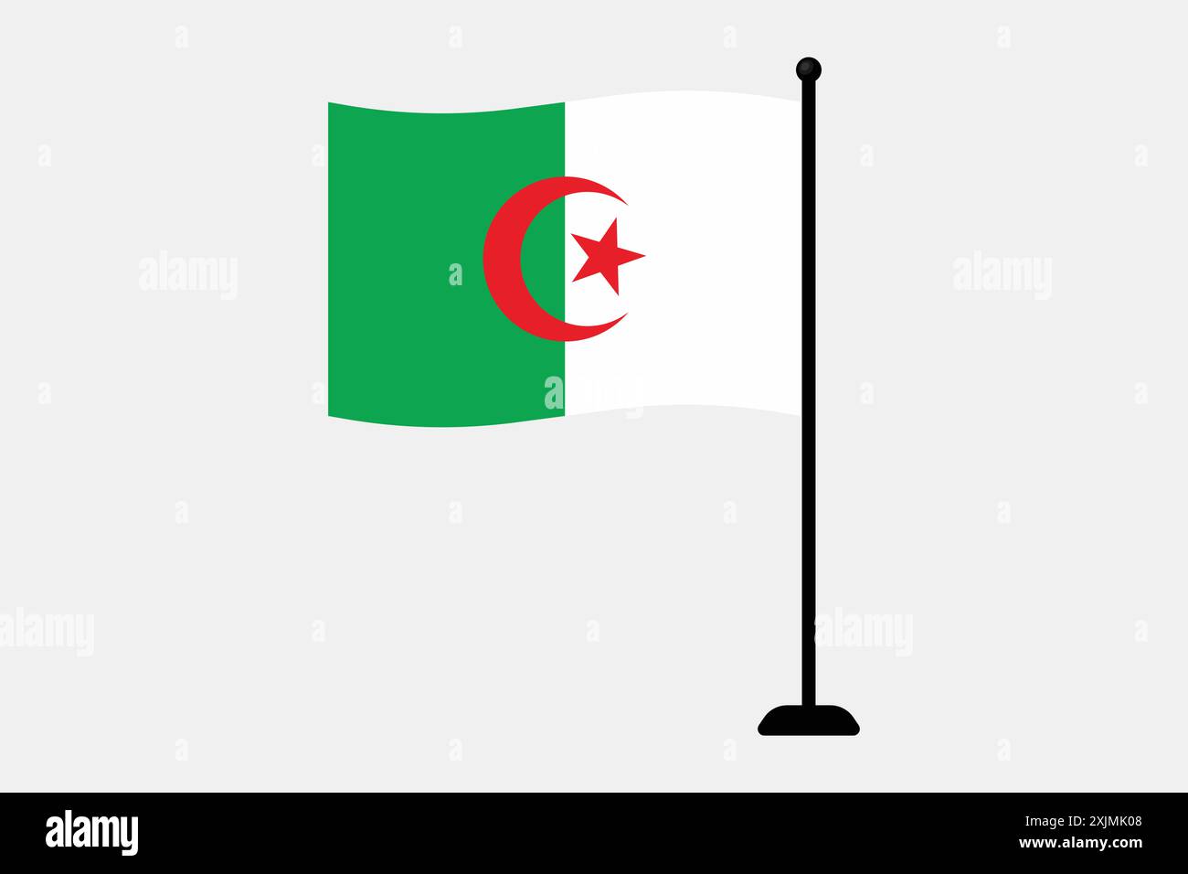 Flag of Algeria Stock Vector Image & Art - Alamy