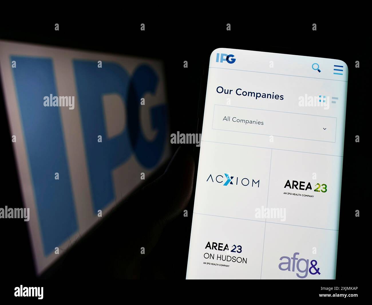 Ipg logo hi-res stock photography and images - Alamy