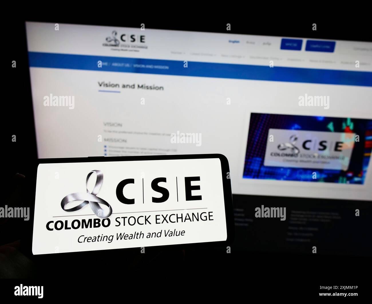 Colombo Stock Exchange Logo