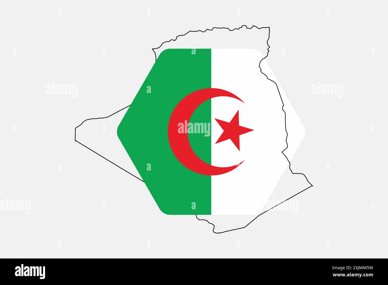 Map of Algerian Stock Vector Image & Art - Alamy