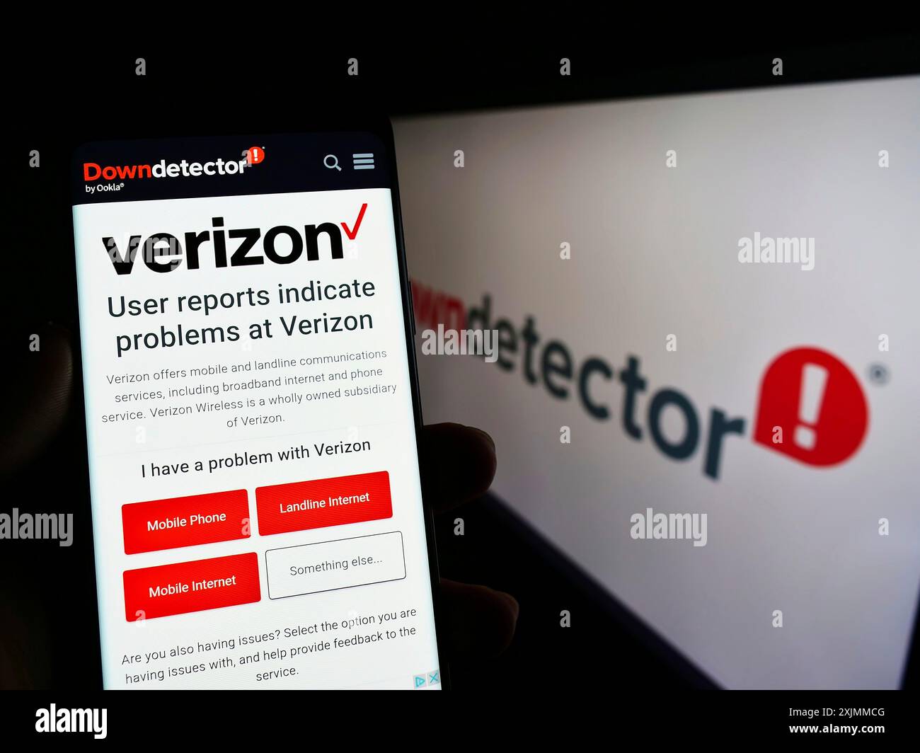 Verizon corporate logo hi-res stock photography and images - Alamy