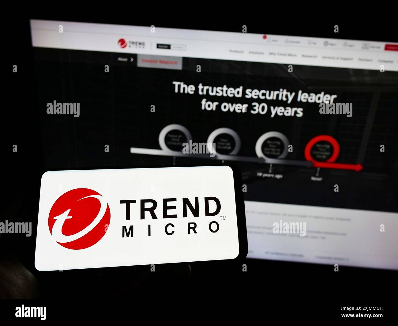 Logo trend micro hi-res stock photography and images - Alamy