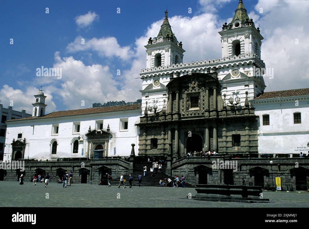 Templo de San Francisco, Quito, Ecuador Stock Photo - Alamy