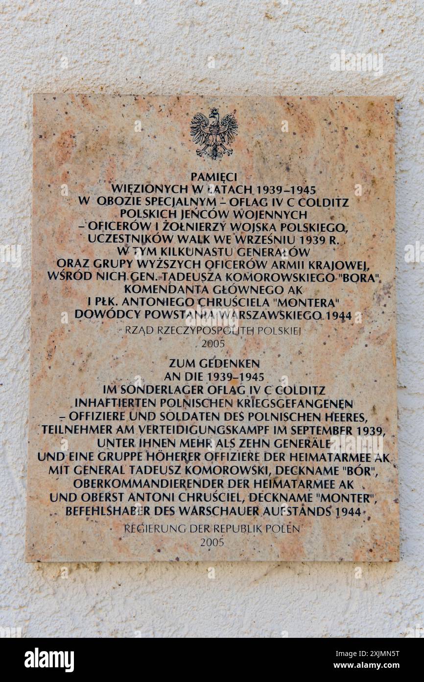 Colditz Castle in Colditz, Germany Stock Photo - Alamy