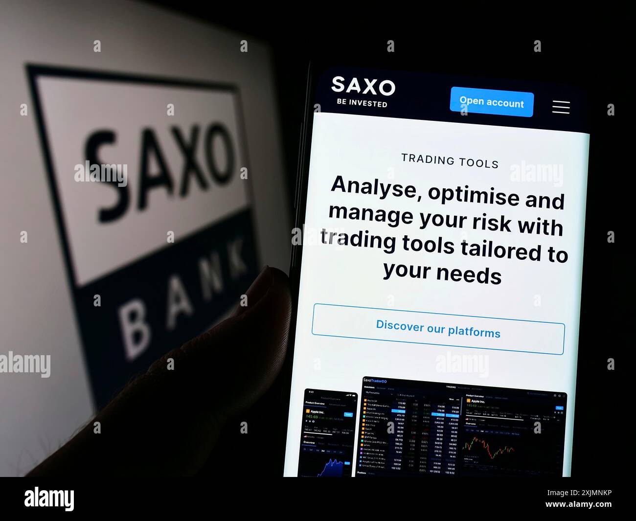 Saxo bank as hi-res stock photography and images - Alamy