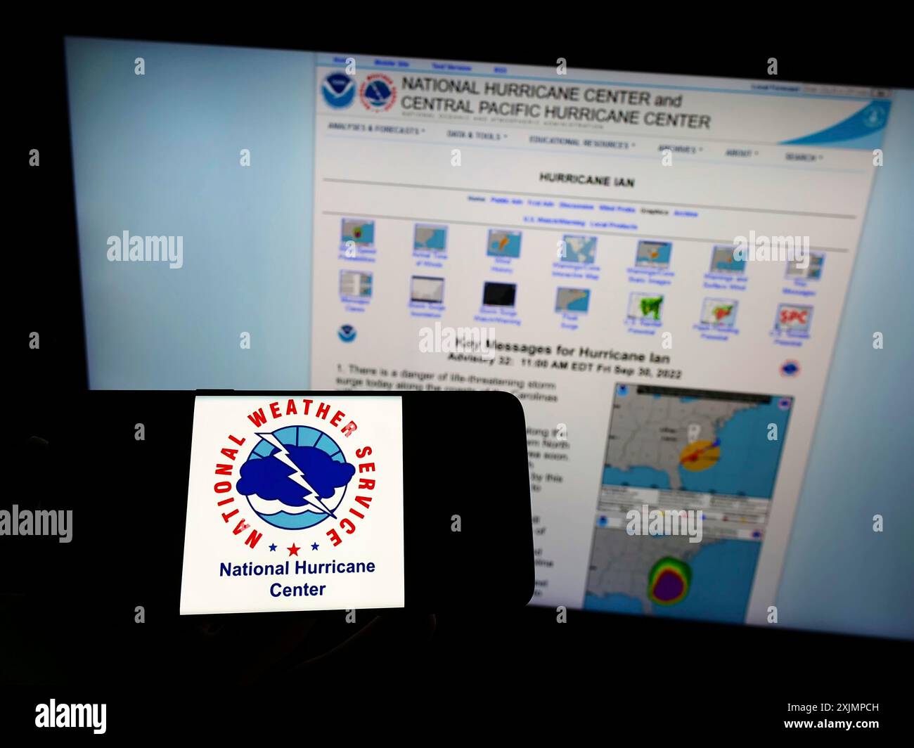 Stuttgart, Germany, 09-30-2022: Person holding mobile phone with logo ...