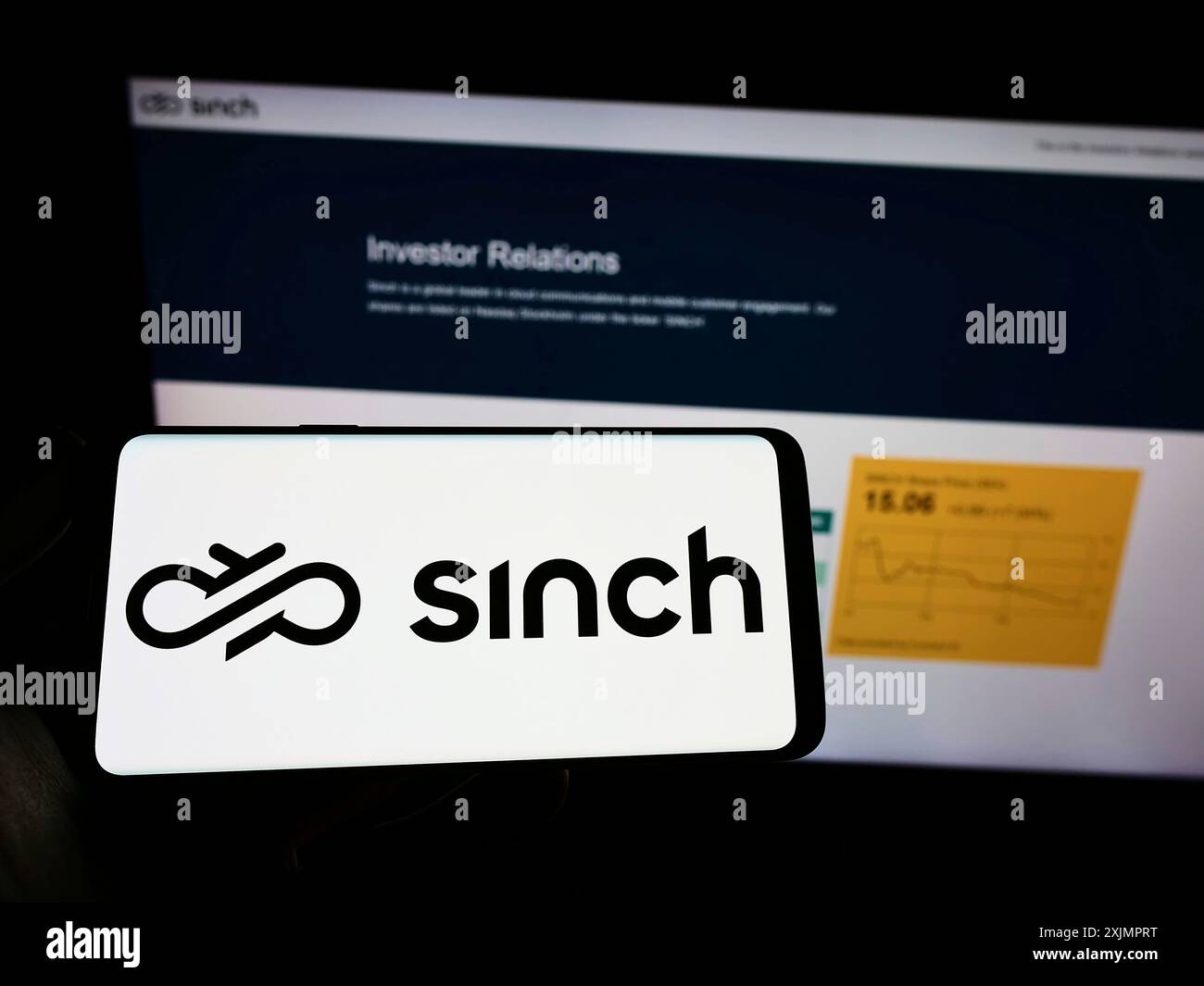 Sinch logo hi-res stock photography and images - Alamy