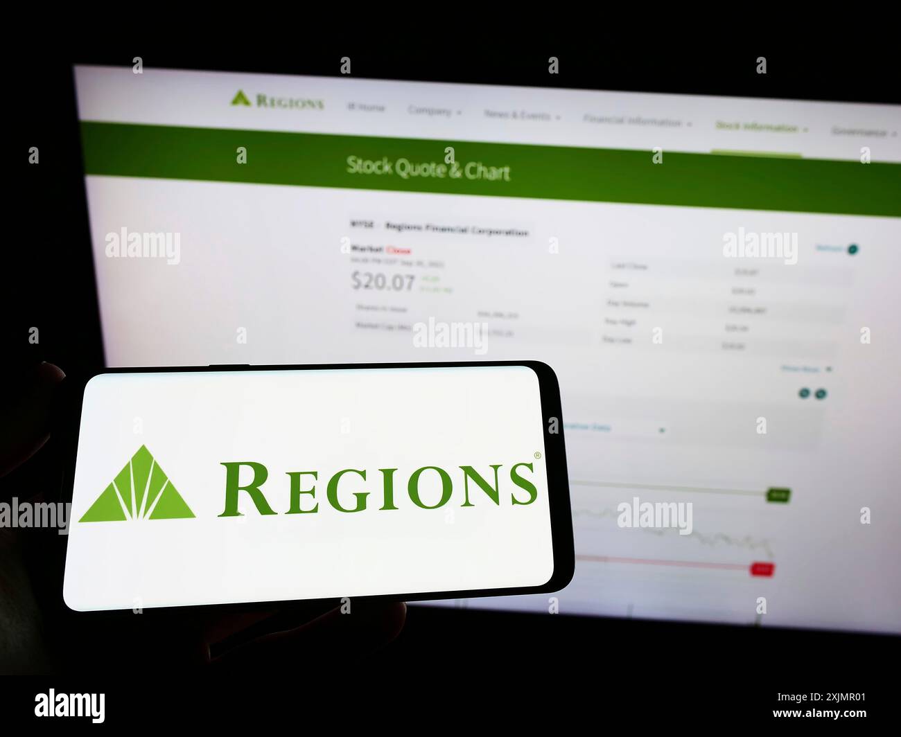 Regions logo hi-res stock photography and images - Alamy