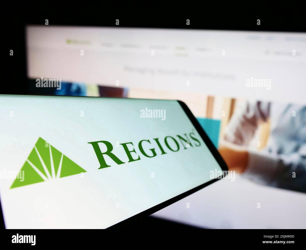 Regions logo hi-res stock photography and images - Alamy
