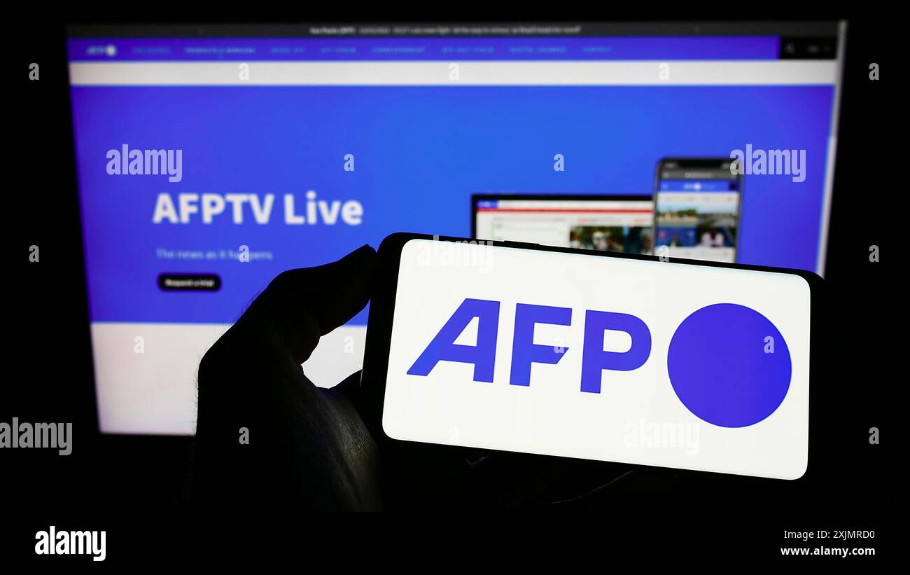 Afp business company logo hi-res stock photography and images - Alamy