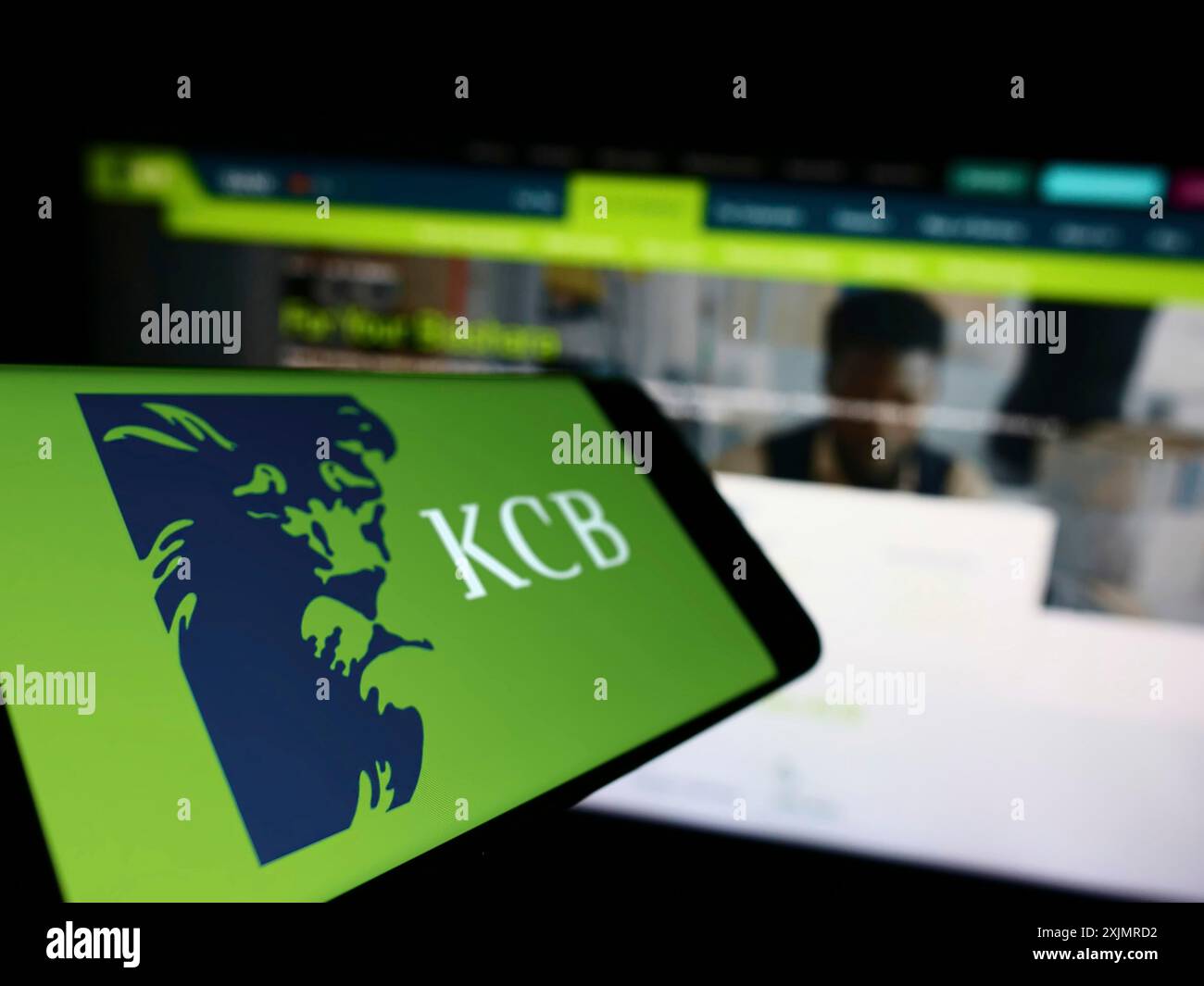 Stuttgart, Germany, 10-03-2022: Smartphone with logo of Kenyan ...