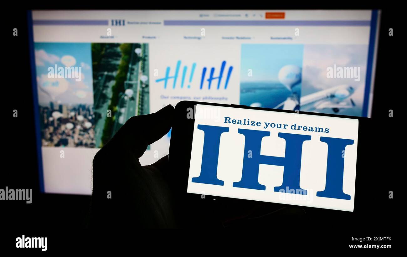 Ihi business company logo hi-res stock photography and images - Alamy