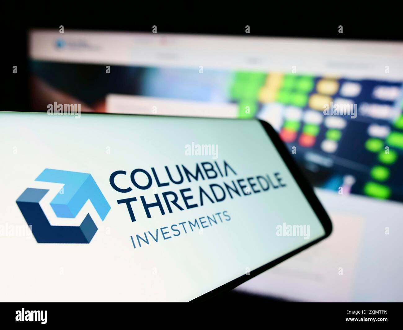 Columbia threadneedle logo hi-res stock photography and images - Alamy