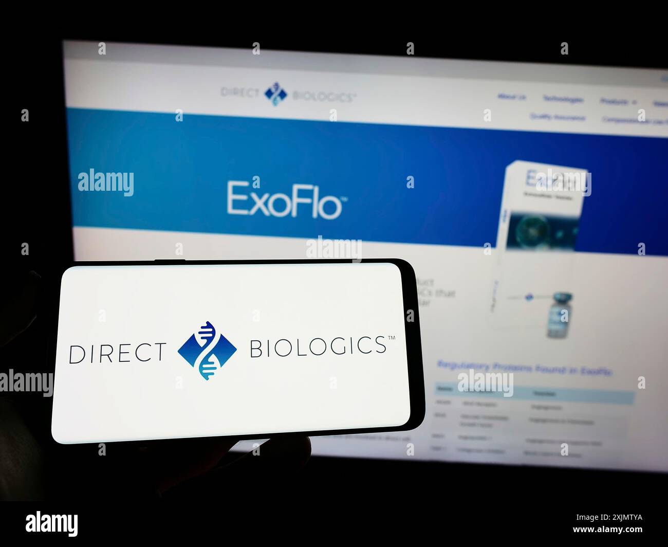 Direct biologics logo hi-res stock photography and images - Alamy