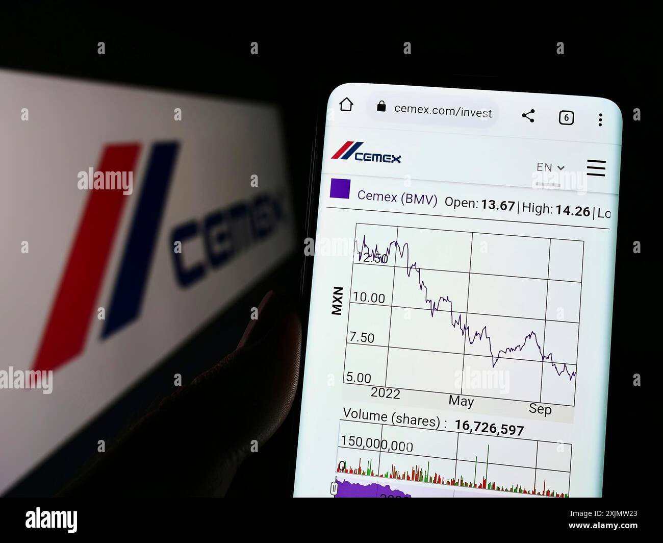 Cemex logo hi-res stock photography and images - Alamy
