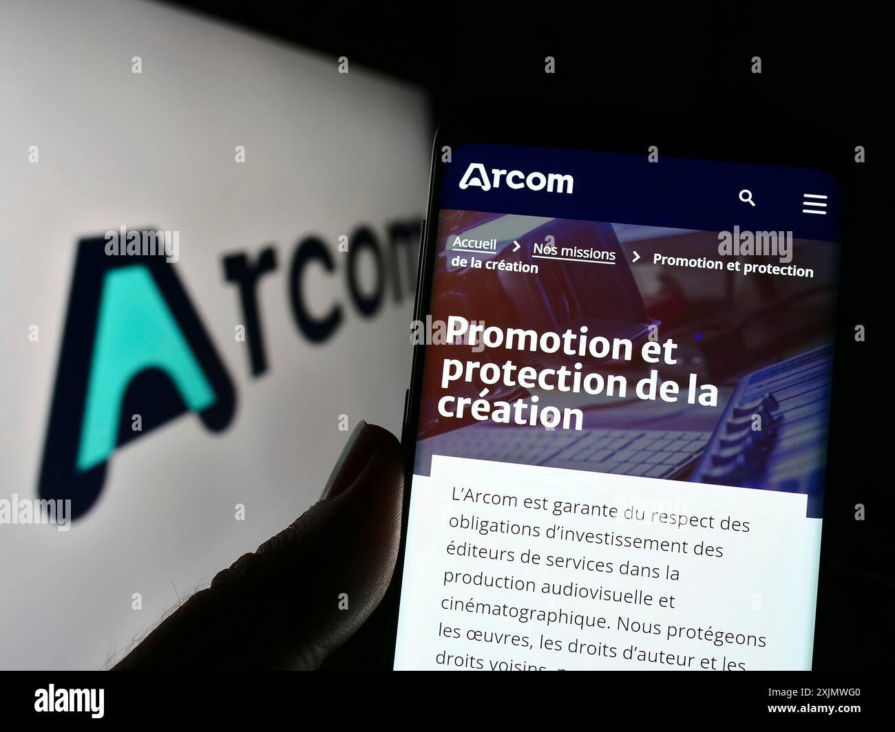 Logo arcom hi-res stock photography and images - Alamy