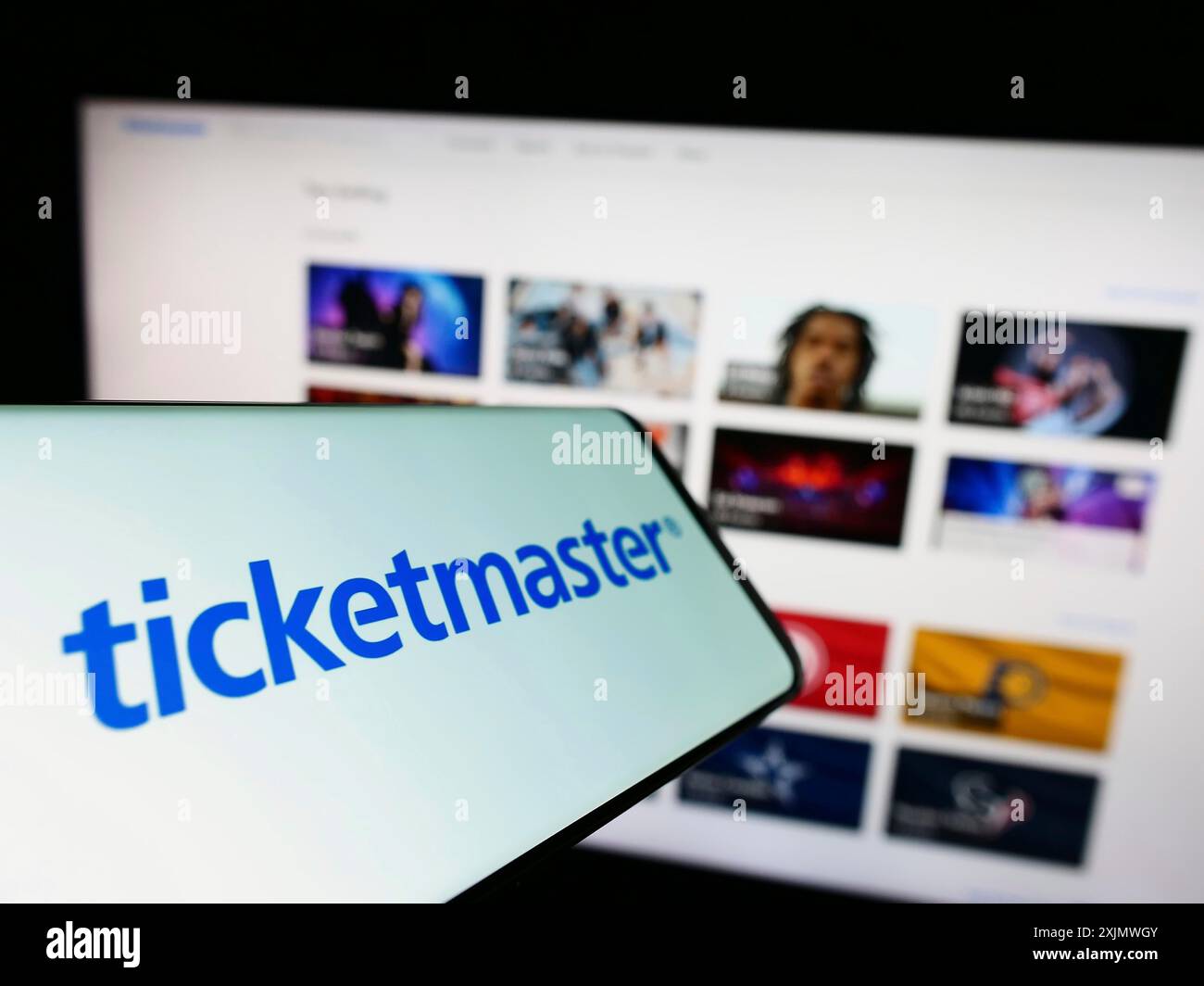 Ticketmaster entertainment hi-res stock photography and images - Alamy