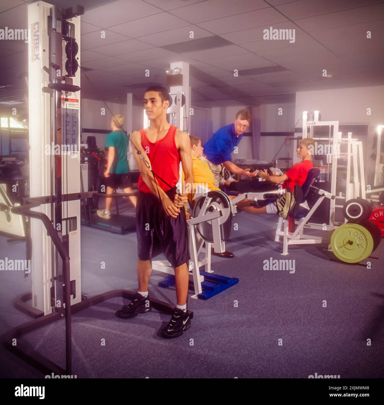 Physical Therapist With Patient Stock Photo Alamy