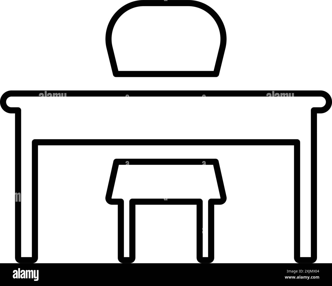 Classroom, desk, education icon. Commercial use, printed files and ...