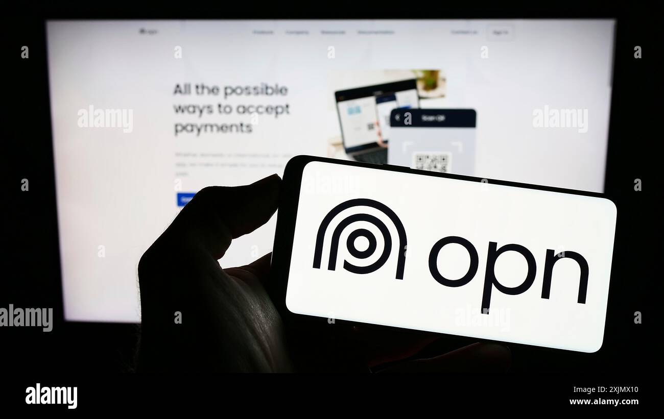 Opn business company logo hi-res stock photography and images - Alamy