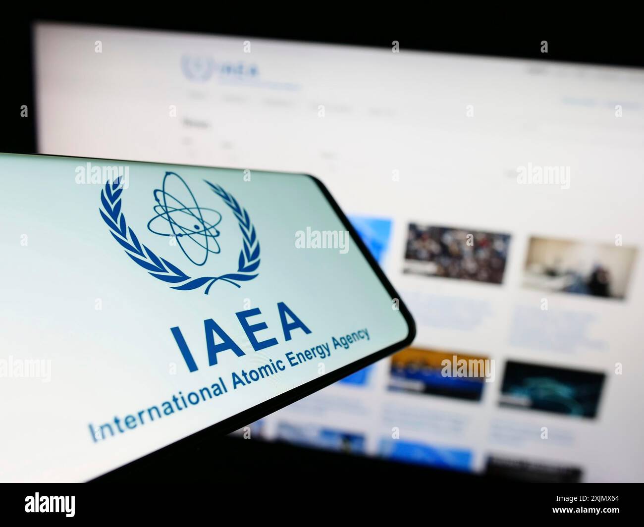 International atomic energy agency logo hi-res stock photography and images - Alamy