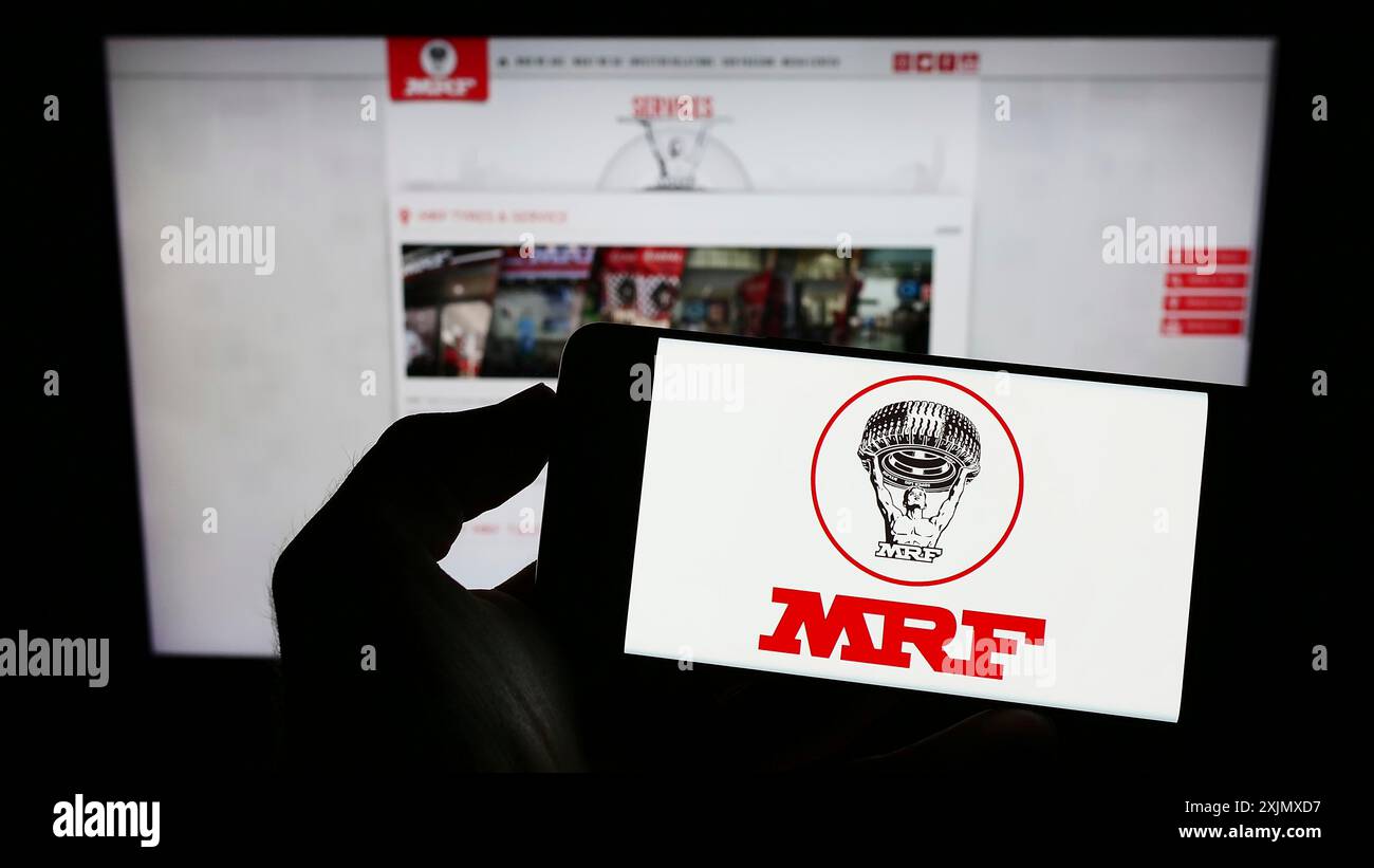 Madras rubber factory logo hi-res stock photography and images - Alamy