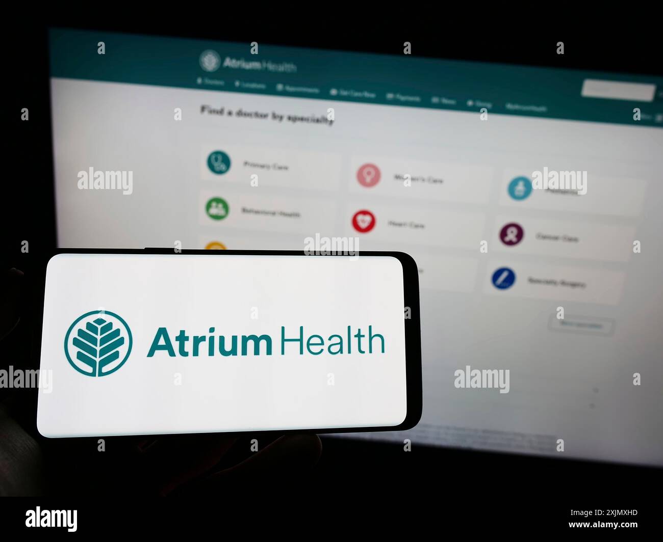 Atrium health logo hi-res stock photography and images - Alamy