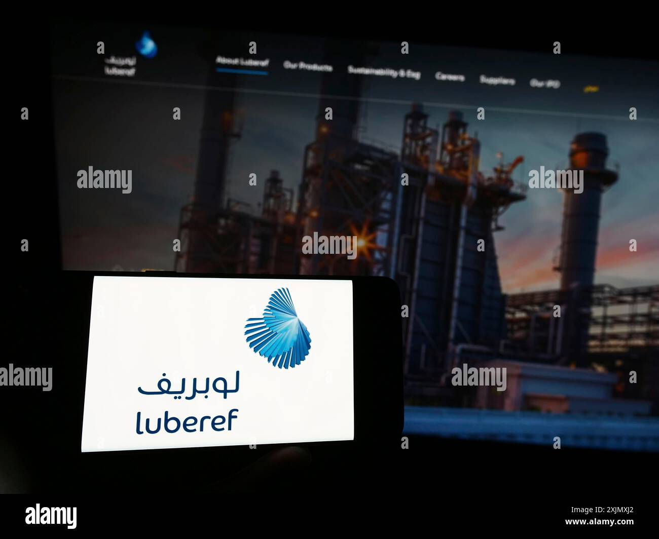 Stuttgart, Germany, 12-14-2022: Person holding cellphone with logo of ...