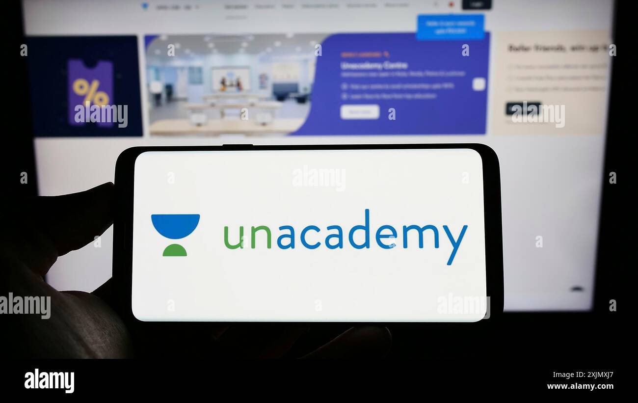Unacademy logo hi-res stock photography and images - Alamy