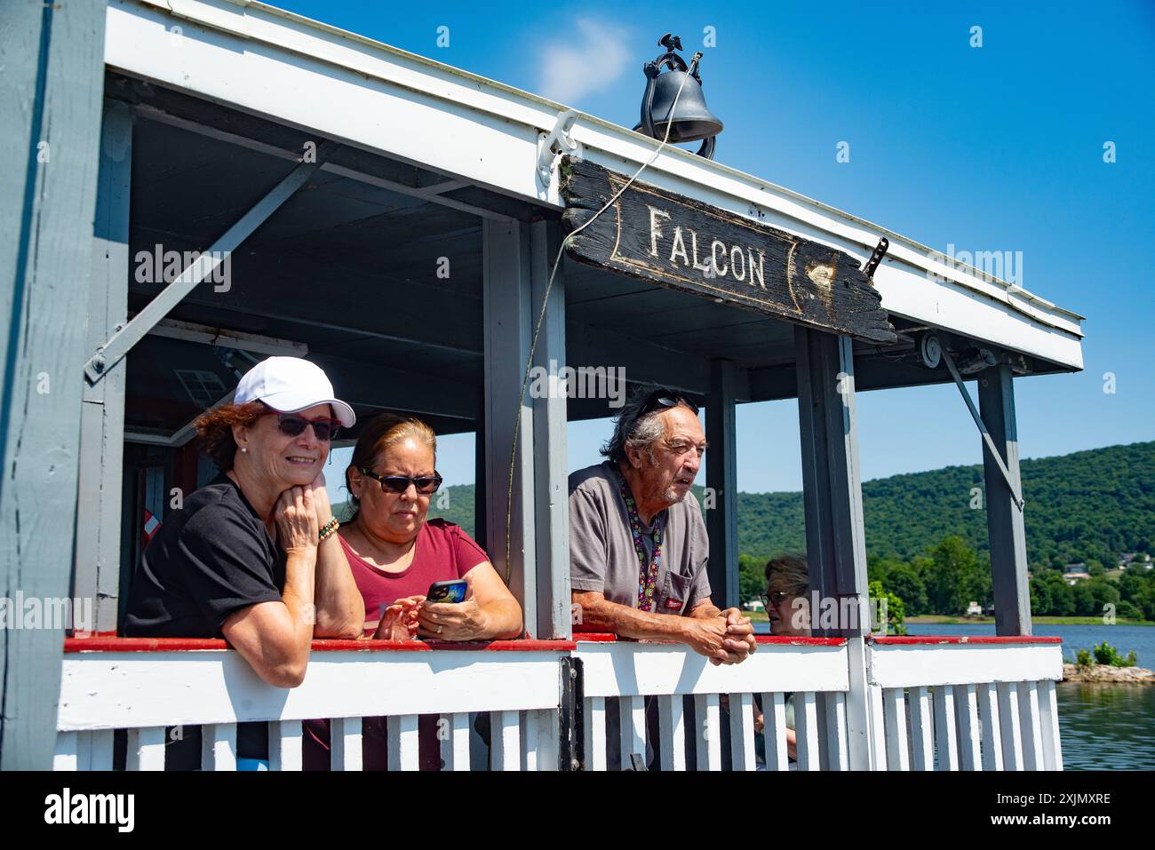 Millersburg, Liverpool ferry crossing Susquehana river, Pennsylvania ...