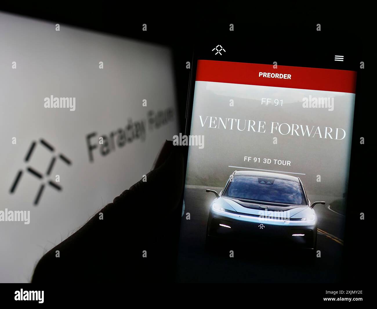 Faraday logo hi-res stock photography and images - Alamy