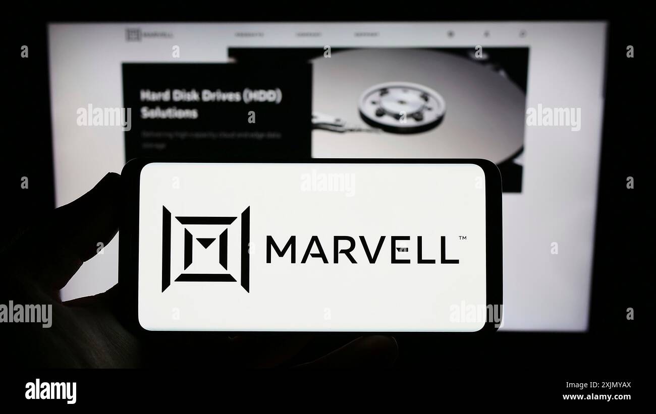 Stuttgart, Germany, 12-30-2022: Person holding smartphone with logo of ...