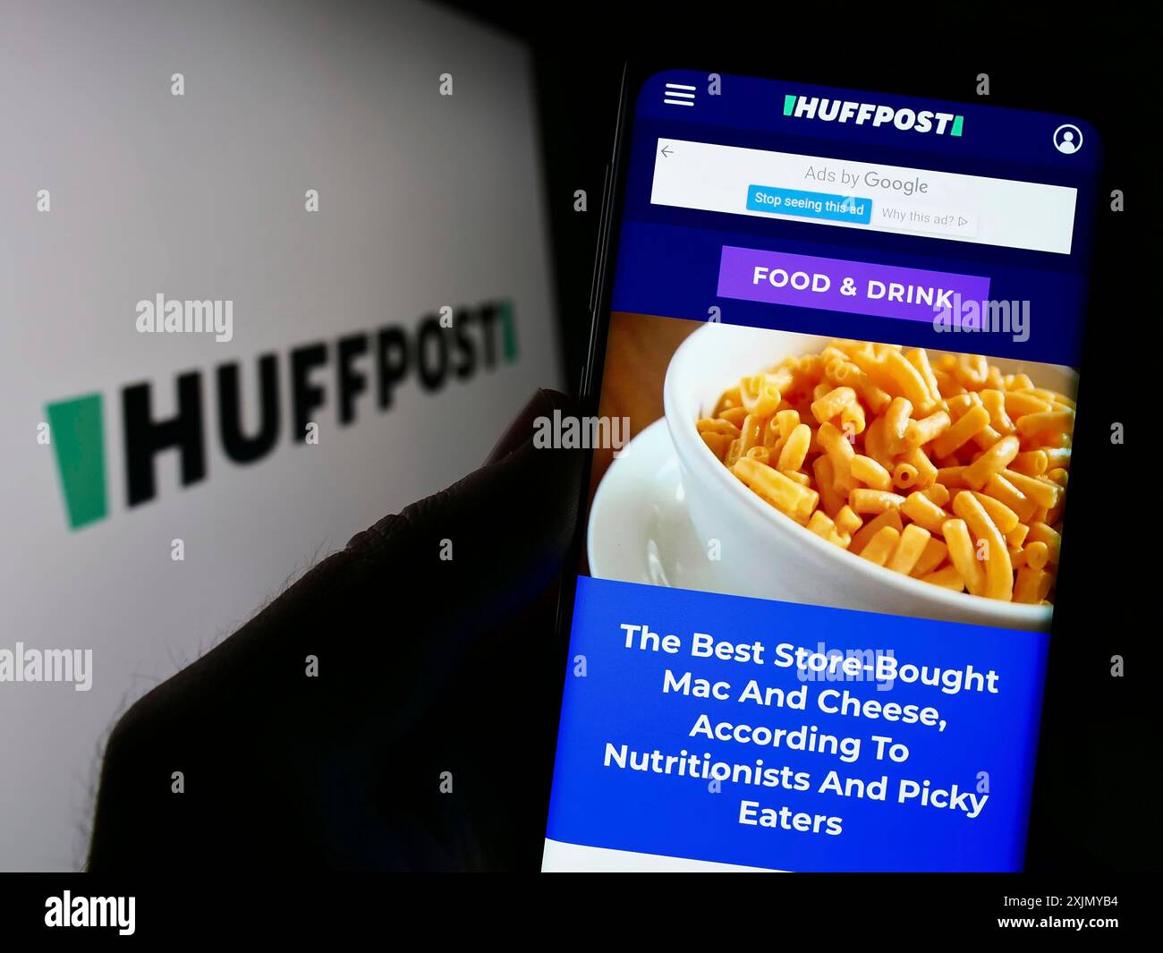 Huffpost logo hi-res stock photography and images - Alamy