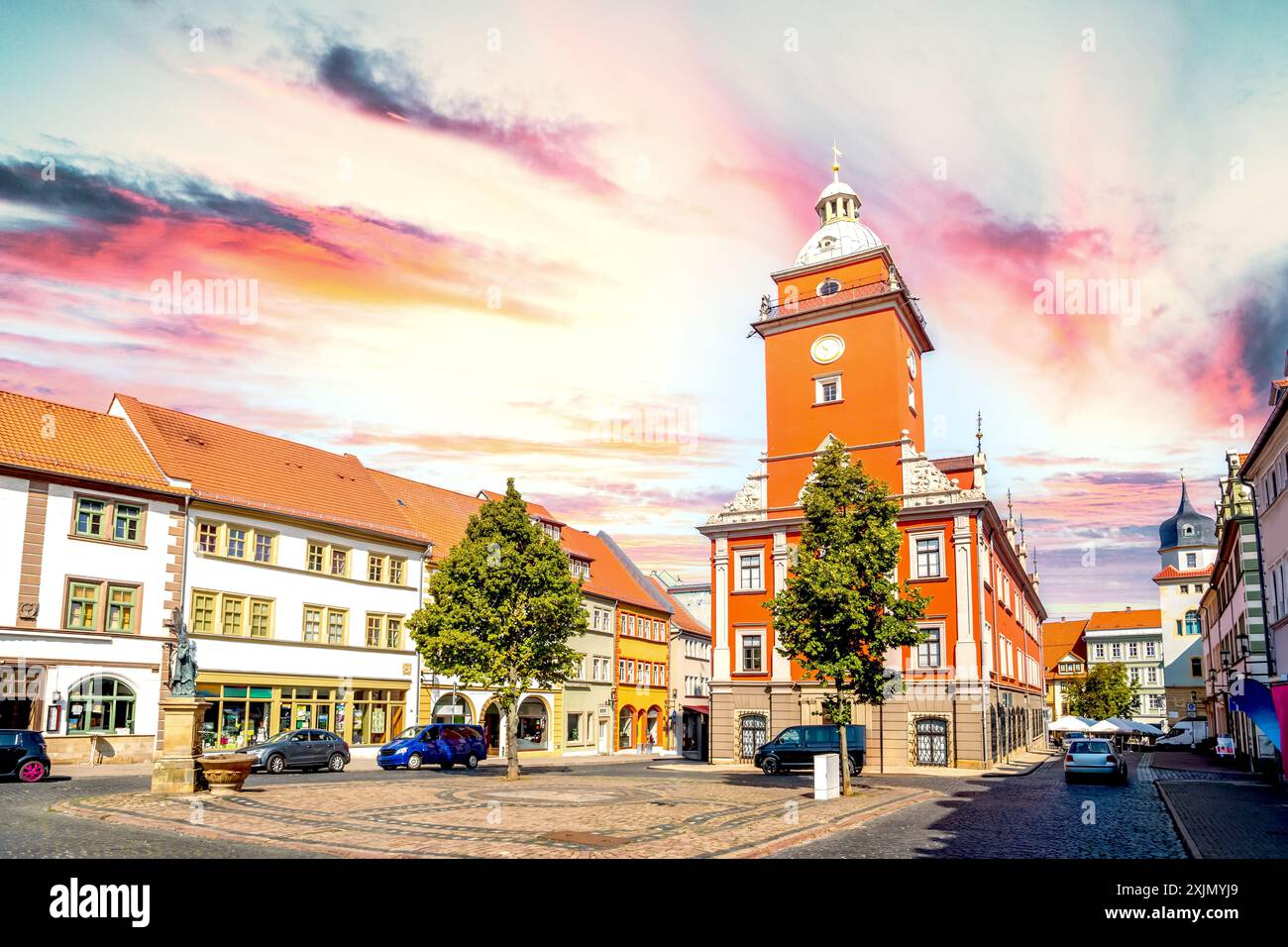 Old city of Gotha, Germany Stock Photo - Alamy