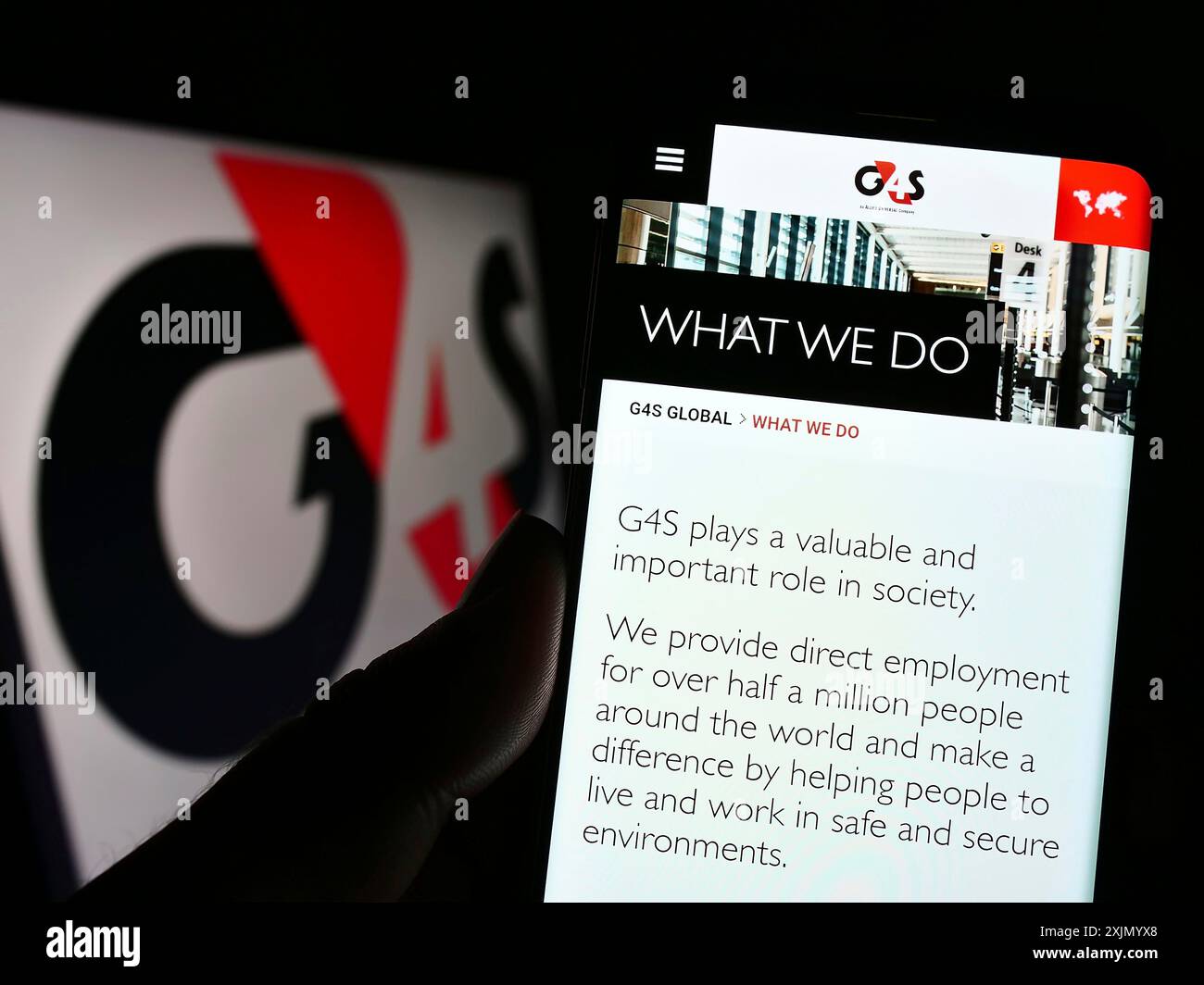 G4s security company hi-res stock photography and images - Alamy