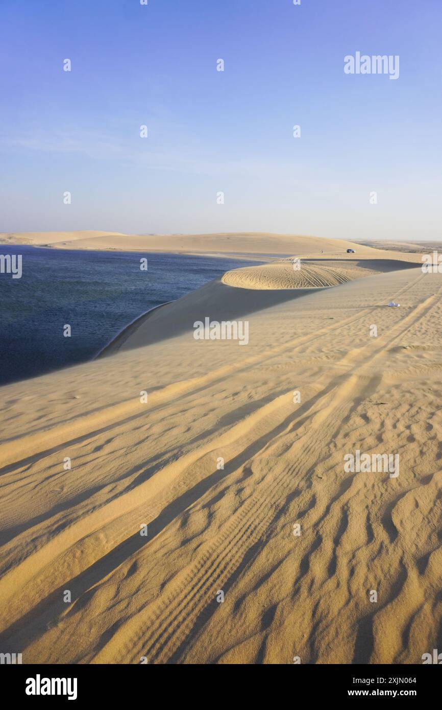 Beautiful desert In Doha, Qatar Stock Photo - Alamy