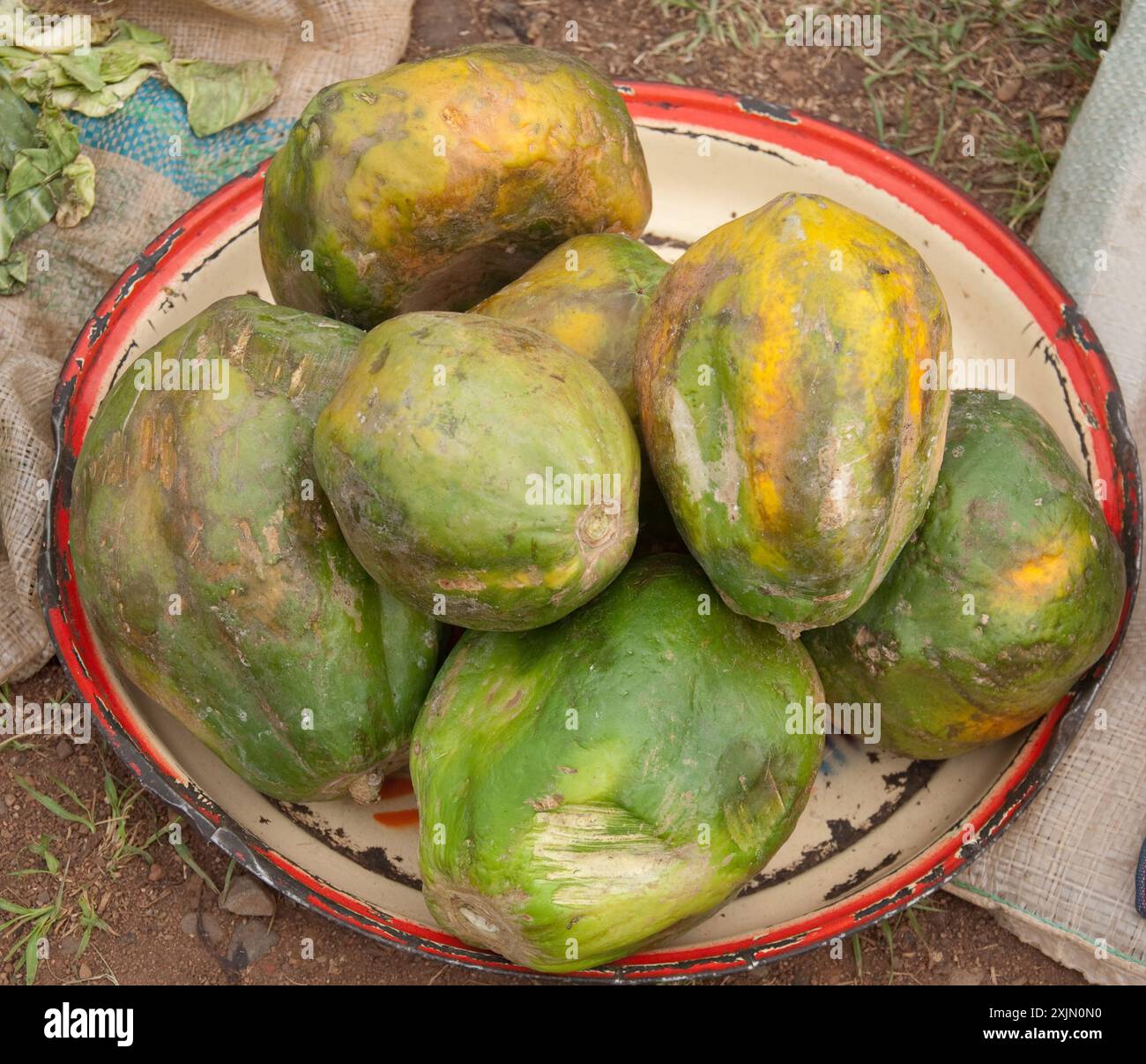 Papaya for sale hi-res stock photography and images - Alamy