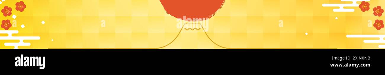 Japanese banner for New Year's and year-end gifts, Vector Illustration ...