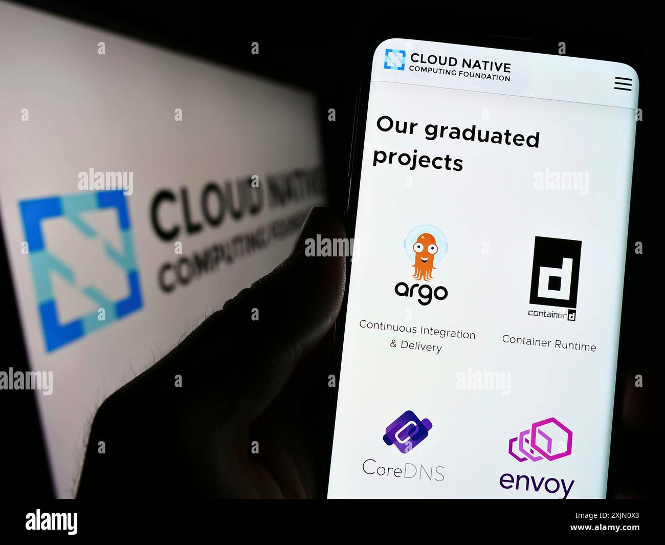 Cncf logo hi-res stock photography and images - Alamy